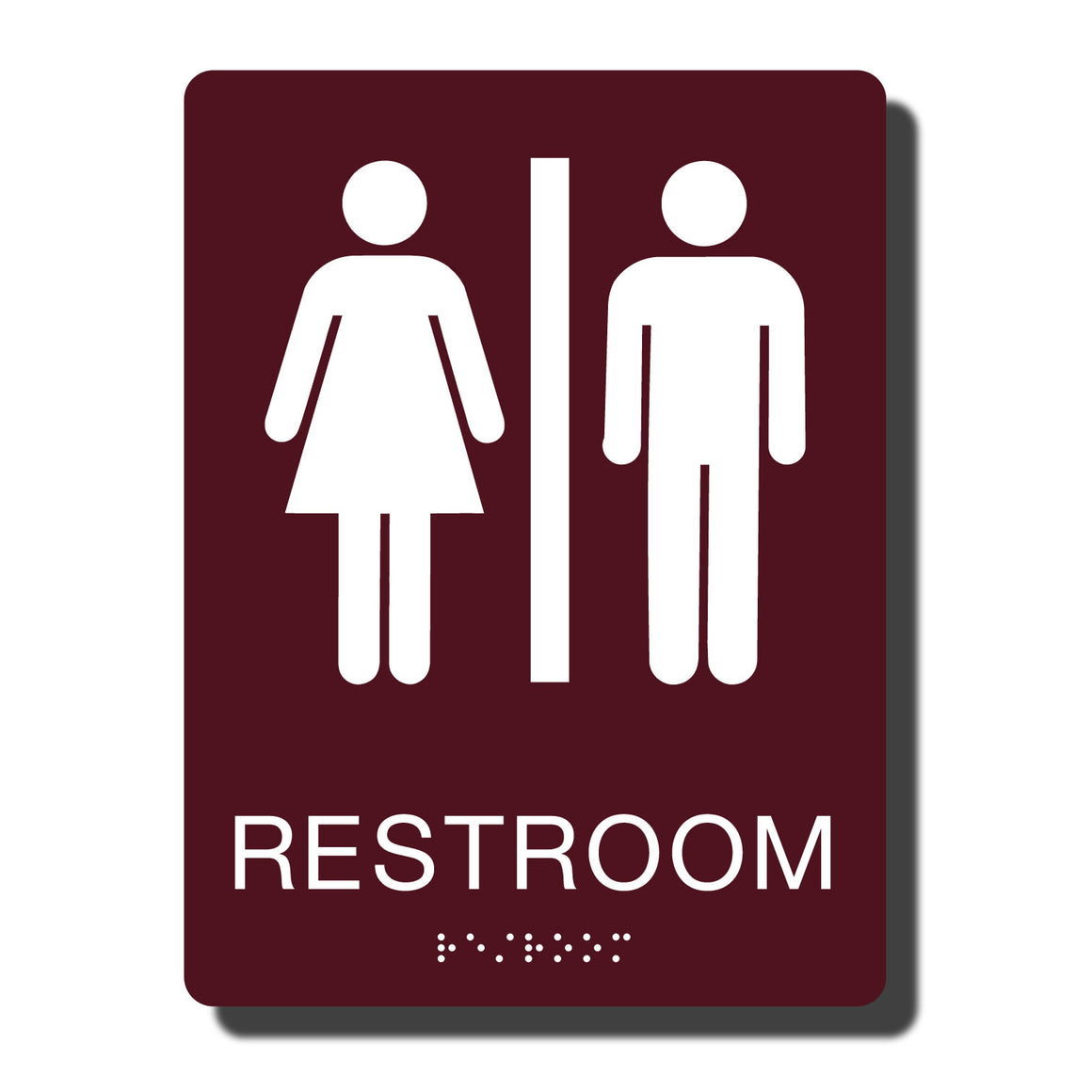 Standard ADA Signs with Braille - Nap ADA Signs – NapADASigns