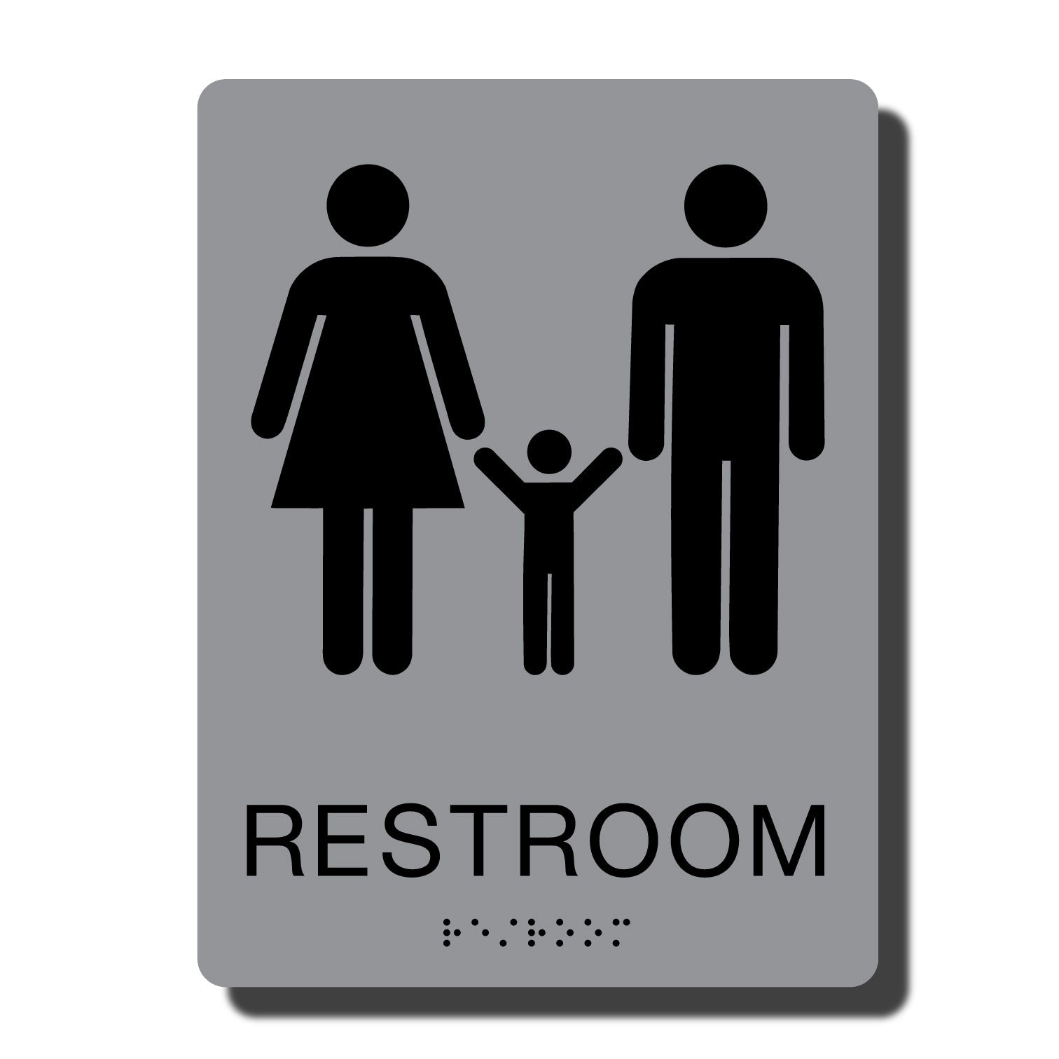 Family Restroom Sign