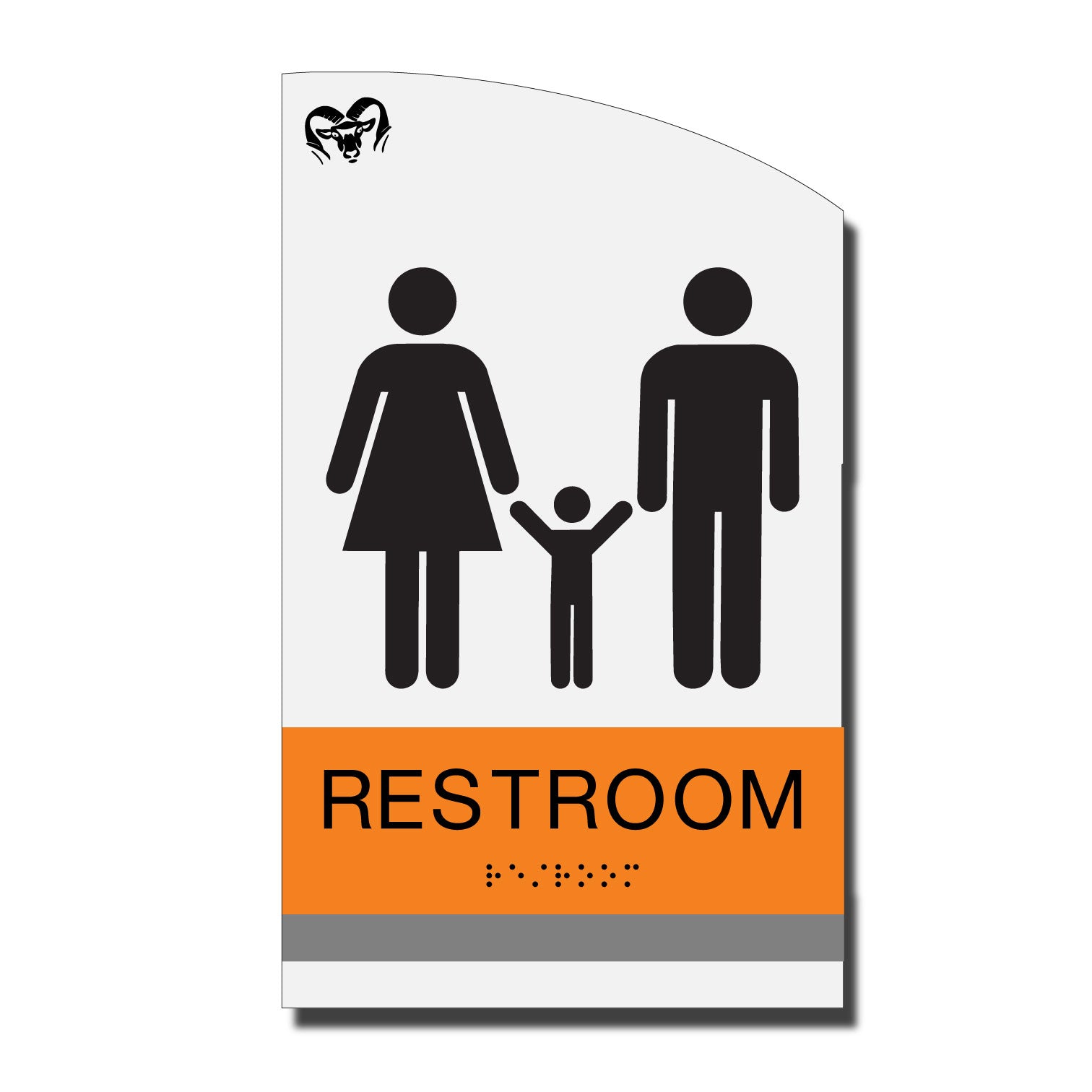 Family Restroom Sign
