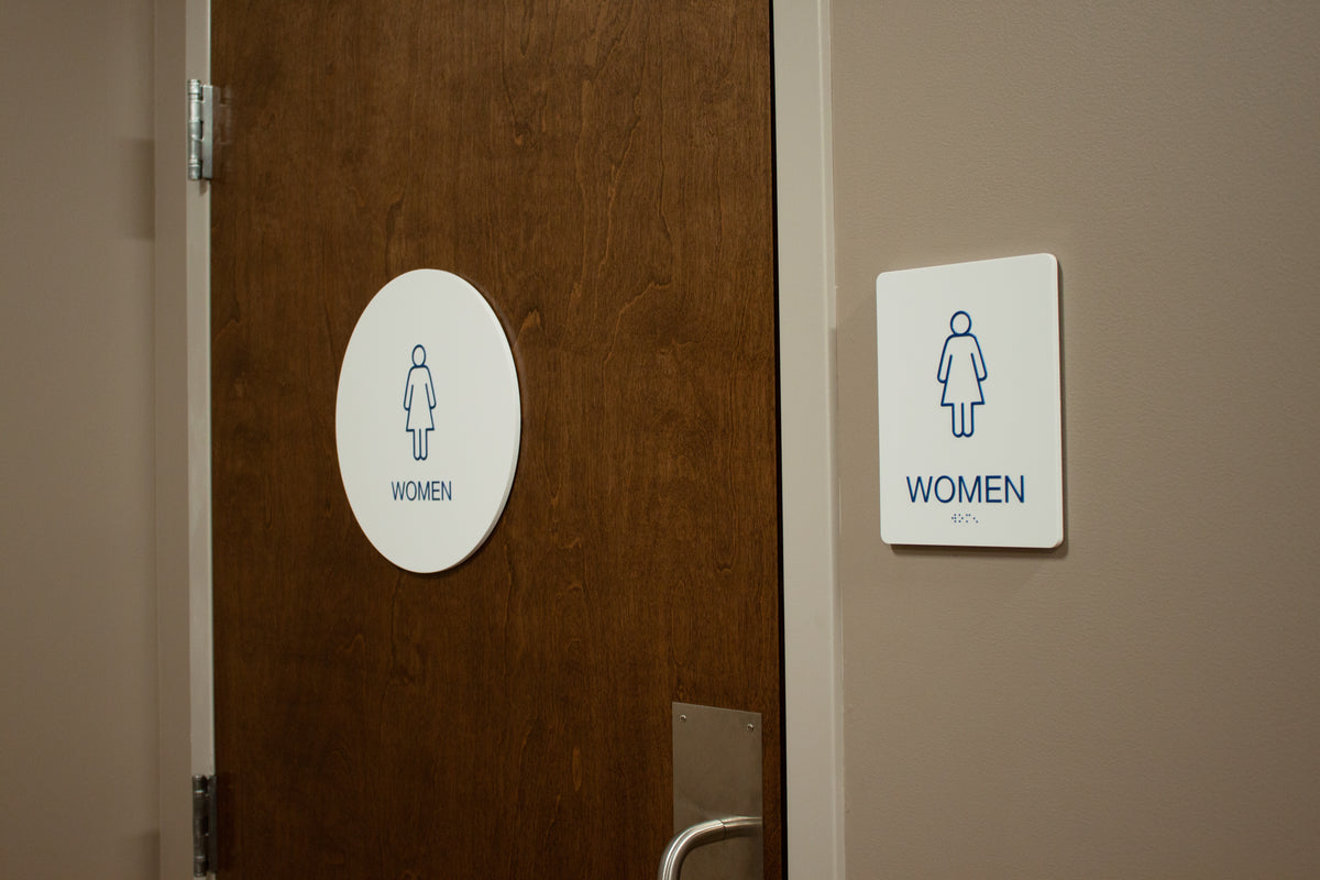 ADA California Restroom Signs - Title 24 - NapADASigns.com